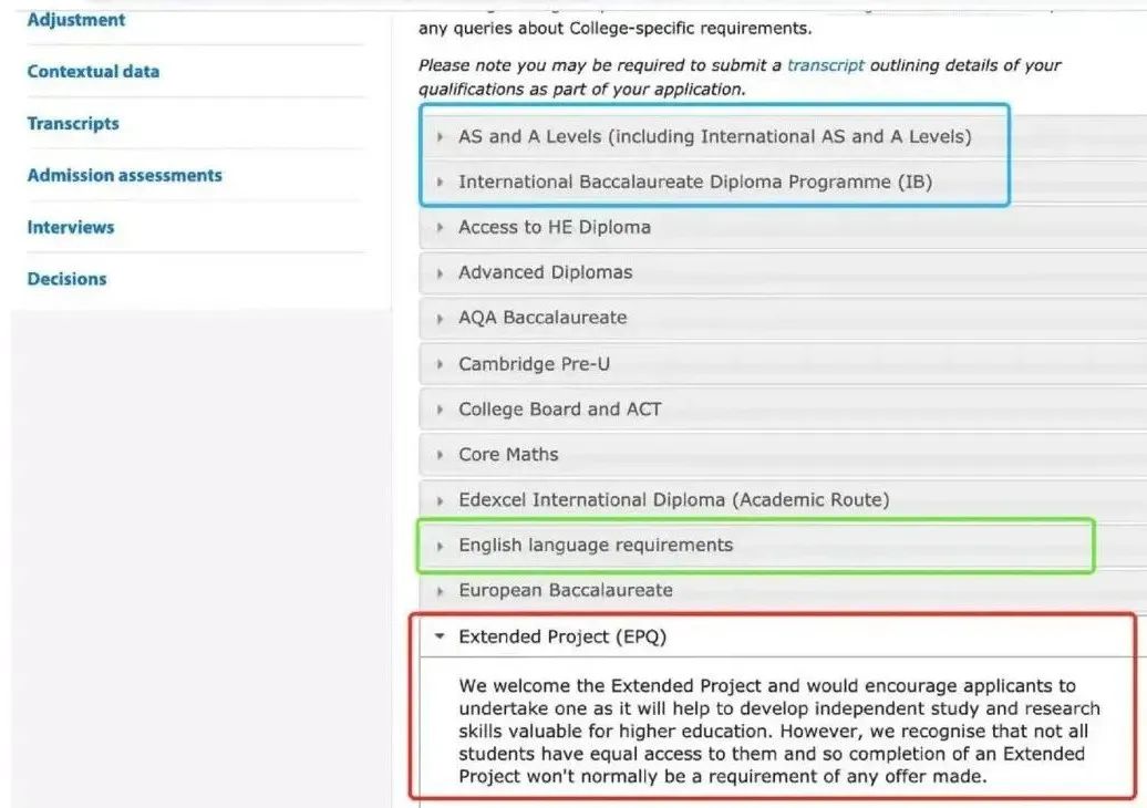 英国大学EPQ项目详细使用说明 - 国际竞赛