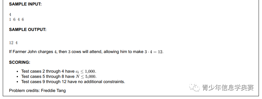USACO 2022-2023赛季试题解析系列（12月晋级赛） - 国际竞赛联盟