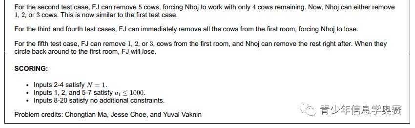 USACO 2022-2023赛季试题解析系列（12月晋级赛） - 国际竞赛联盟