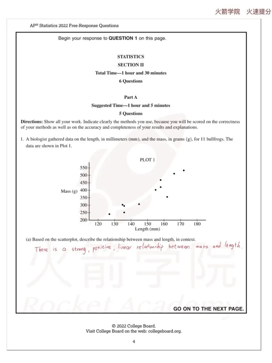 22年最新AP微积分BC/AP统计真题FRQ满分解析！ - 国际竞赛联盟